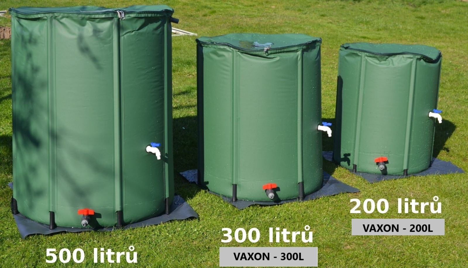 Skládací sudy na vodu | Ideál pro zavlažování vaší zahrady